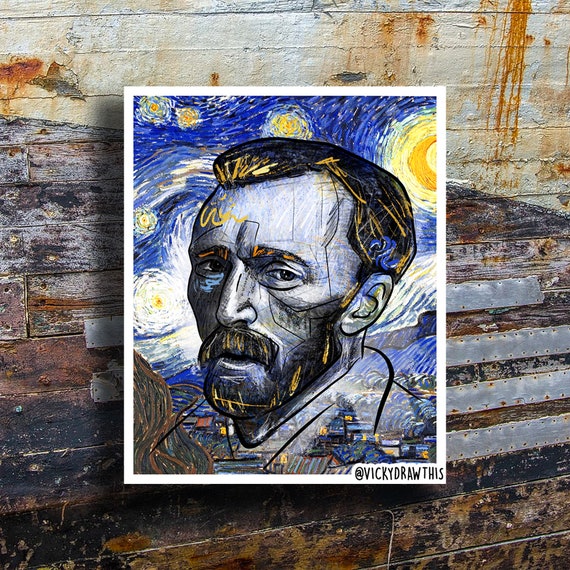 Vincent Van Gogh Sticker | Etsy