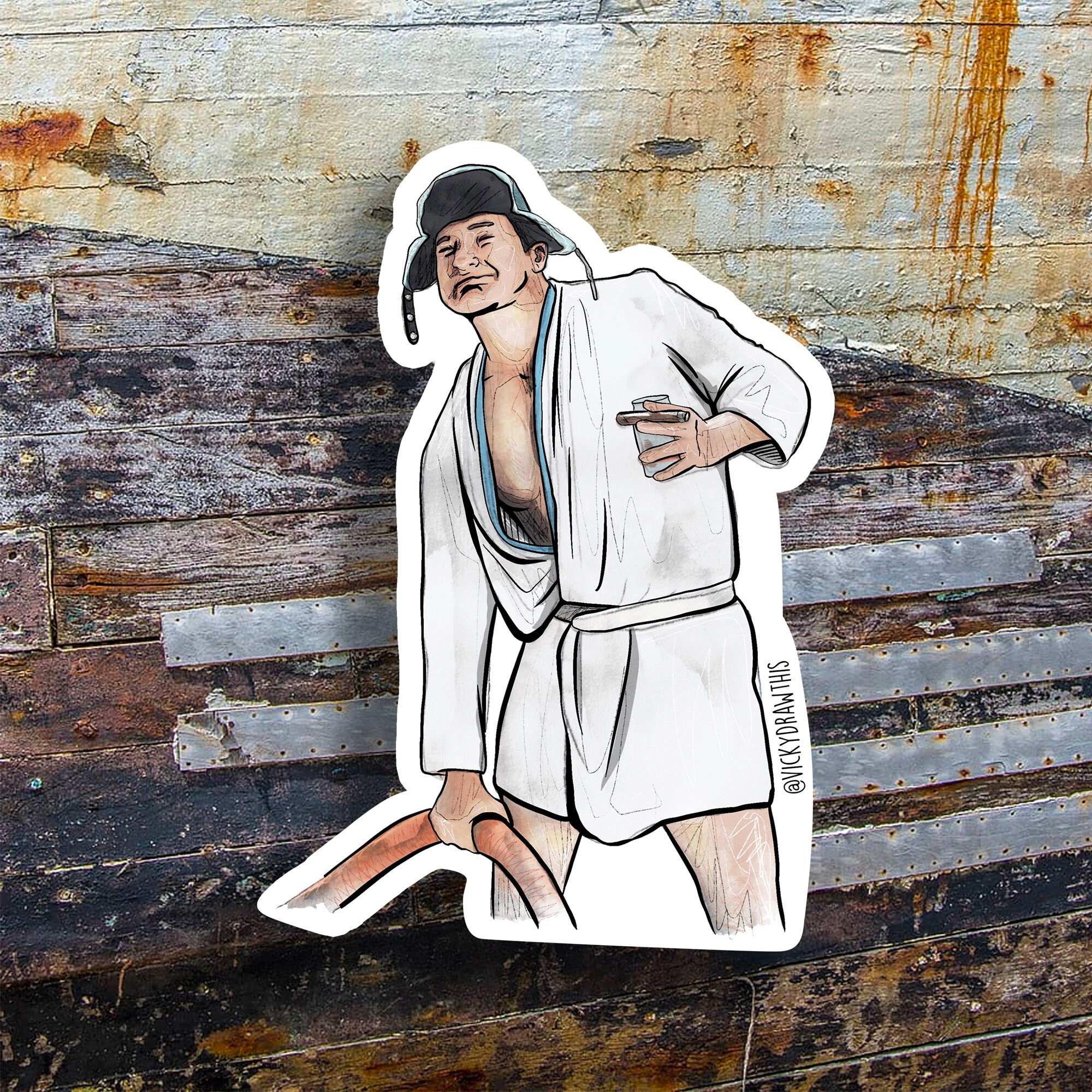 Cousin Eddie Sticker - Etsy