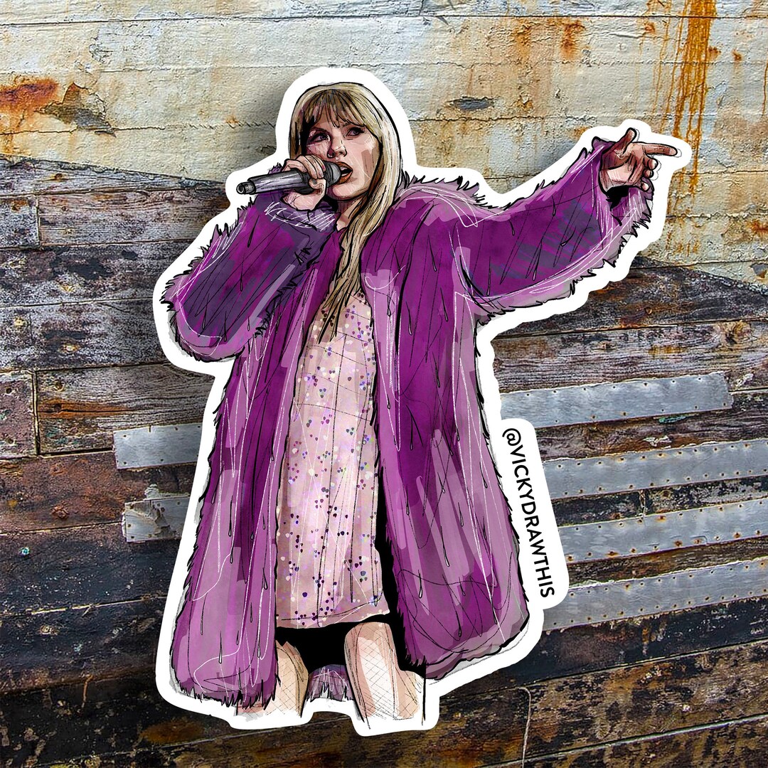Taylor Swift Eras Tour Sticker - Etsy
