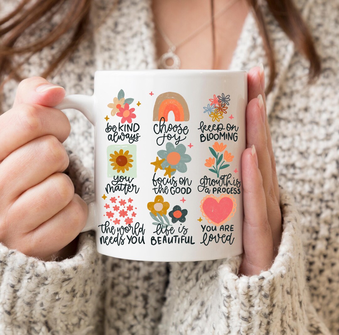 Positive Affirmation Mug, Motivational Mug, Positive Thinking Mug ...
