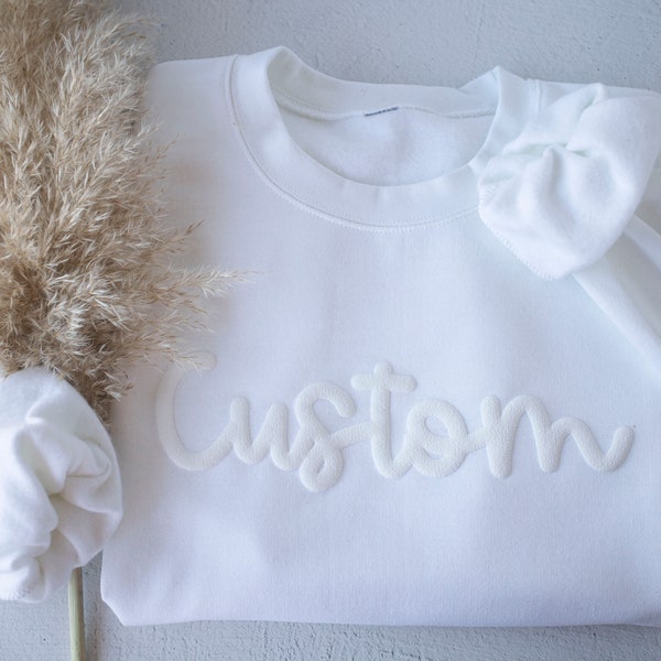 Embossed Sweatshirt - Etsy