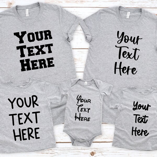 Matching Family Shirts - Etsy