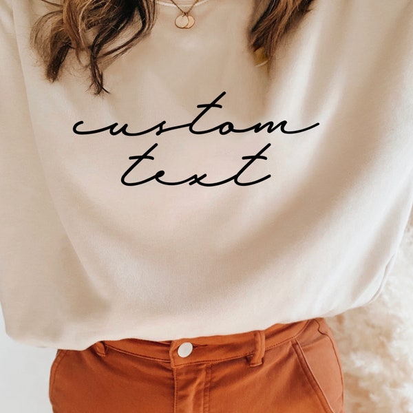 Personalized Sweatshirts for Women - Etsy
