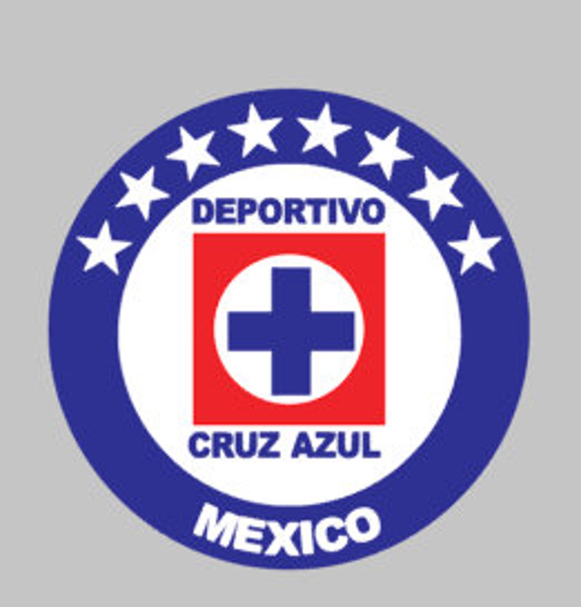 Cruz Azul Vinyl Decal, Multi Purpose Decal, Laptop Sticker - Etsy
