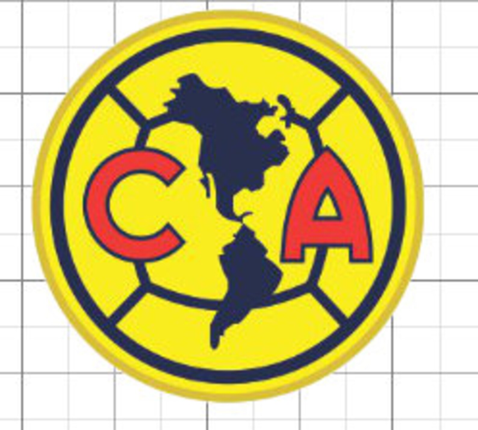 Club America Vinyl Decal, Multi Purpose Decal, Laptop Sticker - Etsy