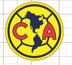 Club America Vinyl Decal, Multi Purpose Decal, Laptop Sticker - Etsy