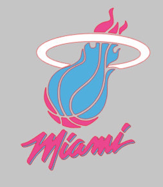 Heat Miami vinyl decal multi purpose decal laptop sticker | Etsy