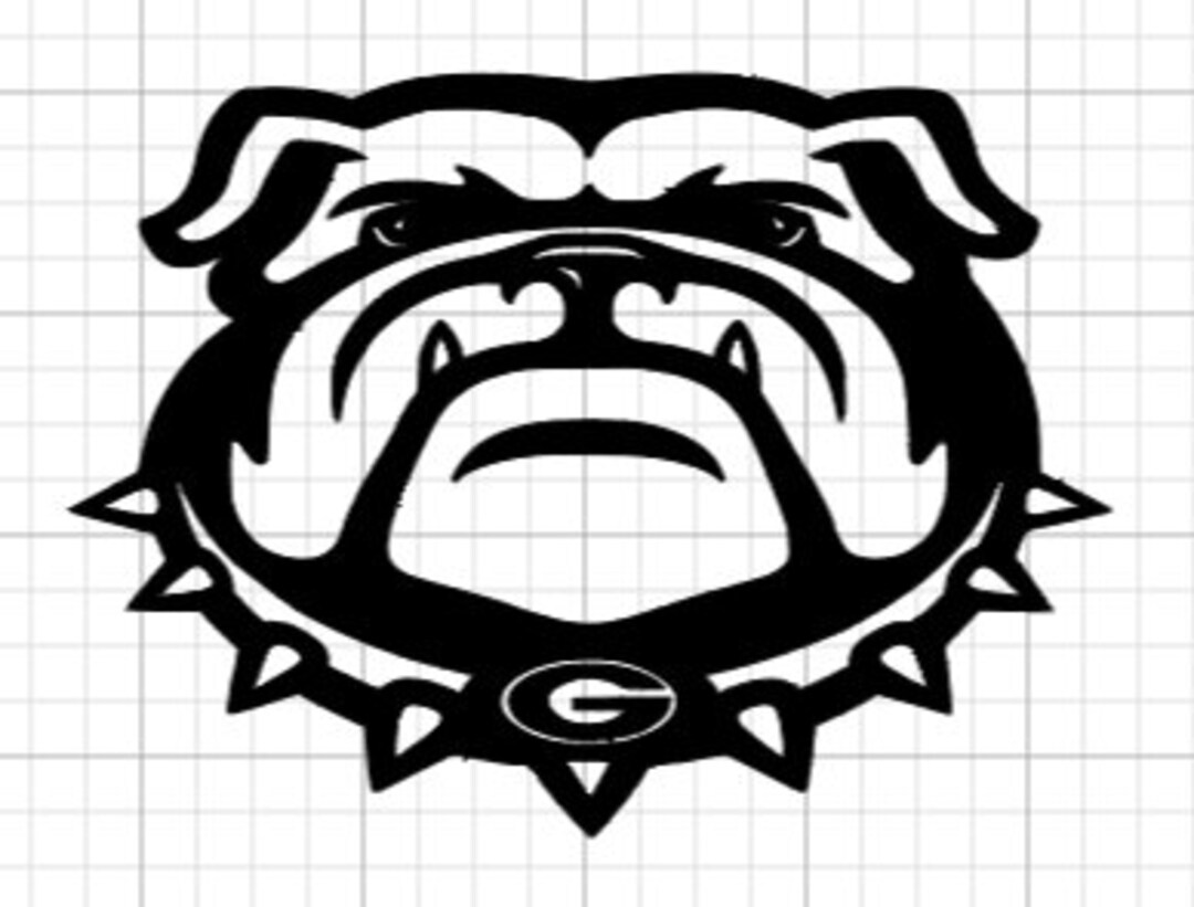 Bulldog Car Vinyl Decal, Multi Purpose Decal, Laptop Sticker - Etsy