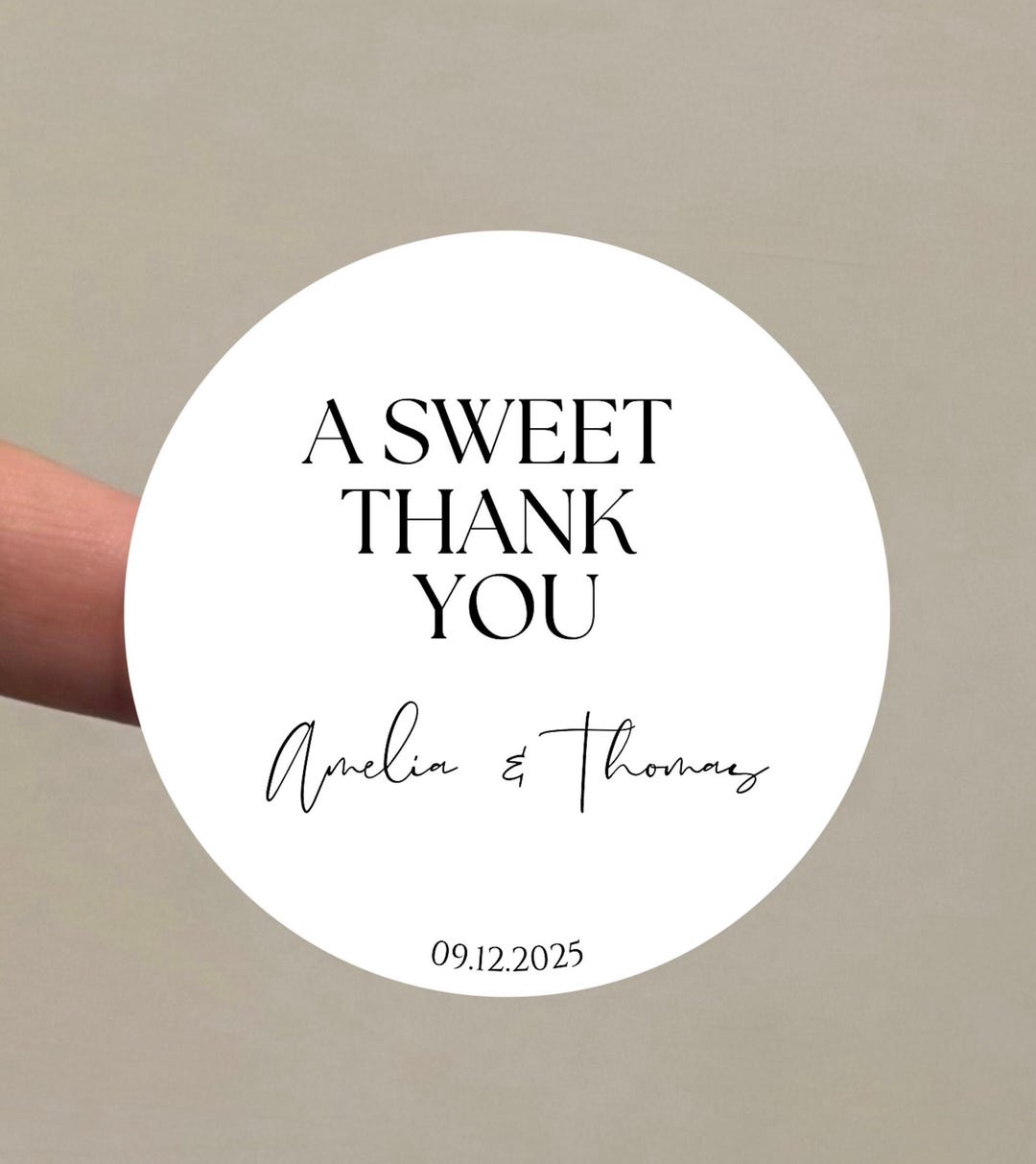 Personalised Wedding Sticker Sheets. Wedding Favour Stickers ...