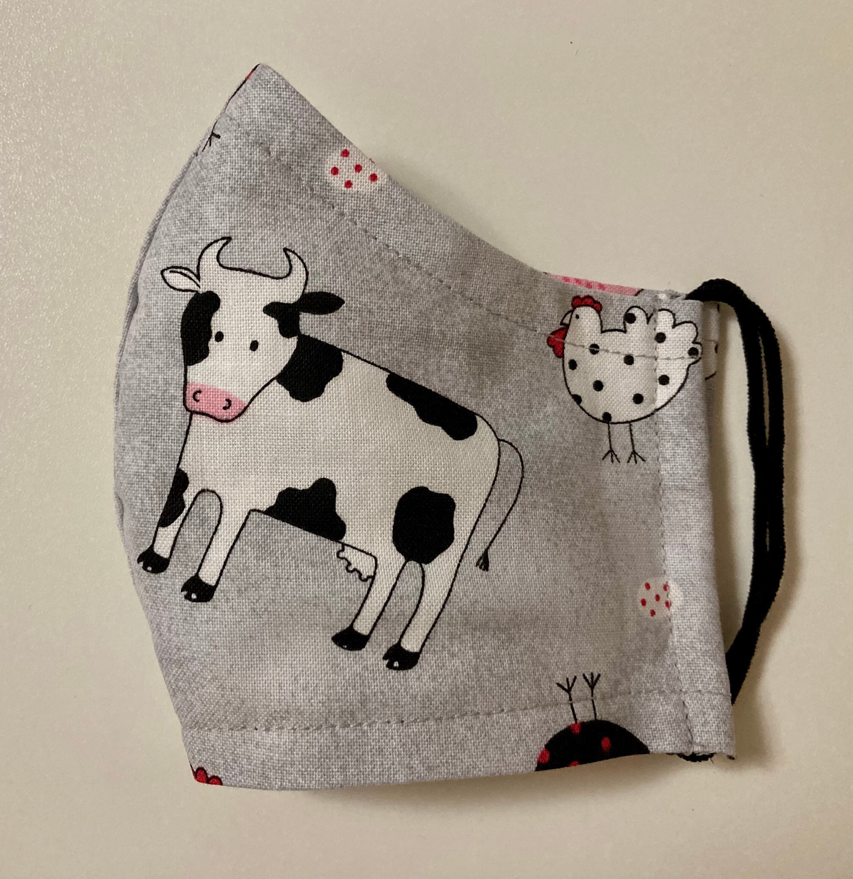 Childs Face Mask Farm Face Mask Kids Face Mask - Etsy