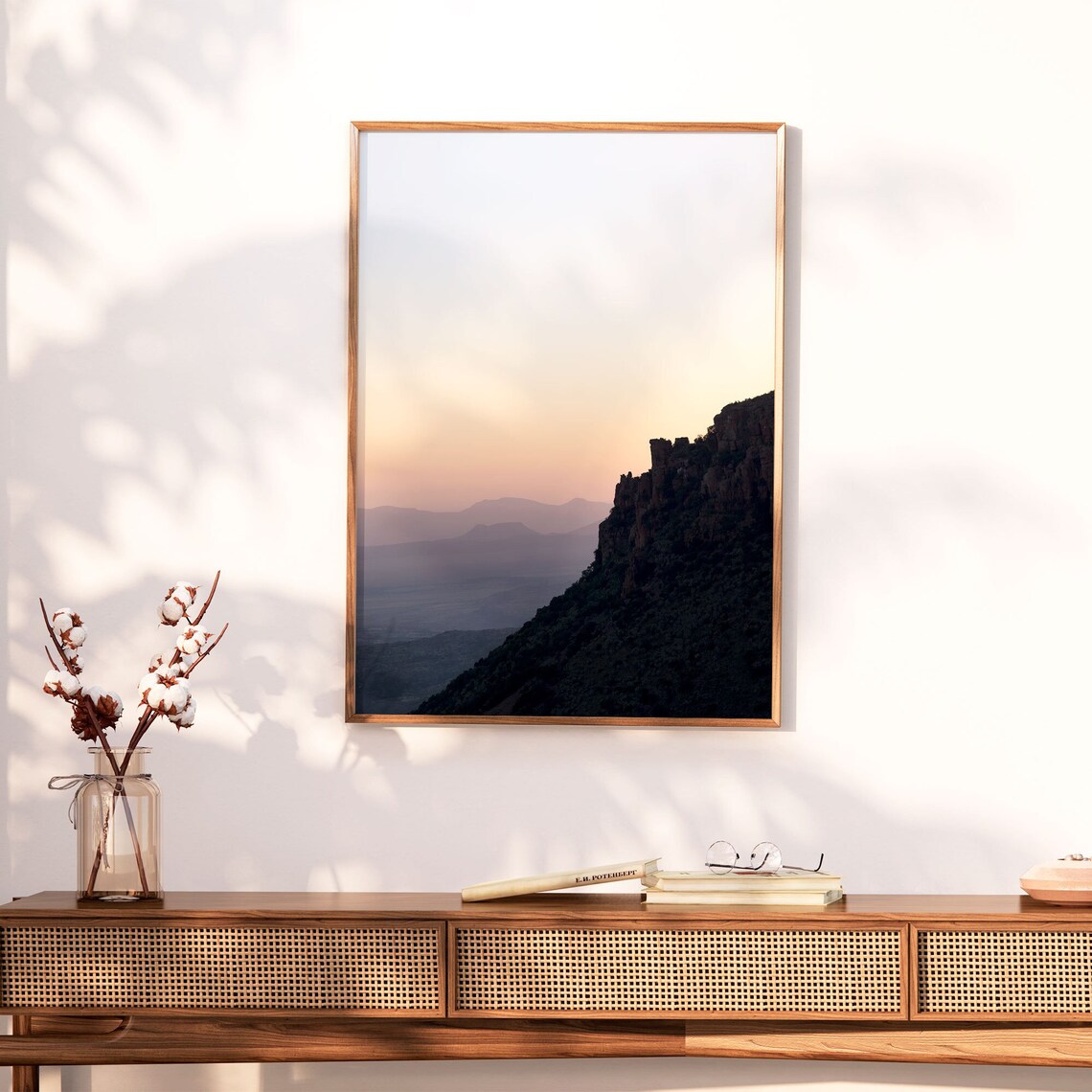 Purple Sunset Art for Bohemian Decor. Printable Sunset Photo. - Etsy