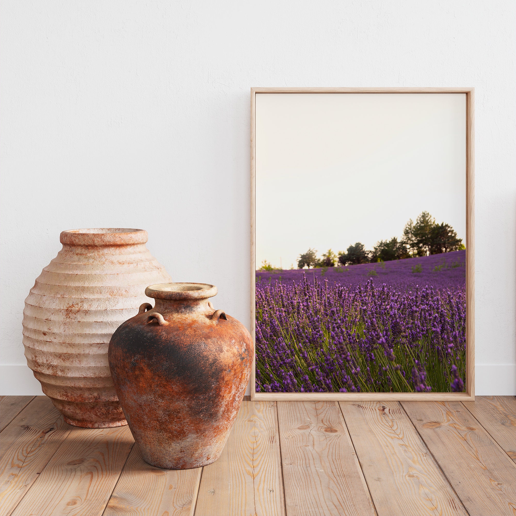 Provence Lavender Photo, Lavender Field Print Art, French Provence ...