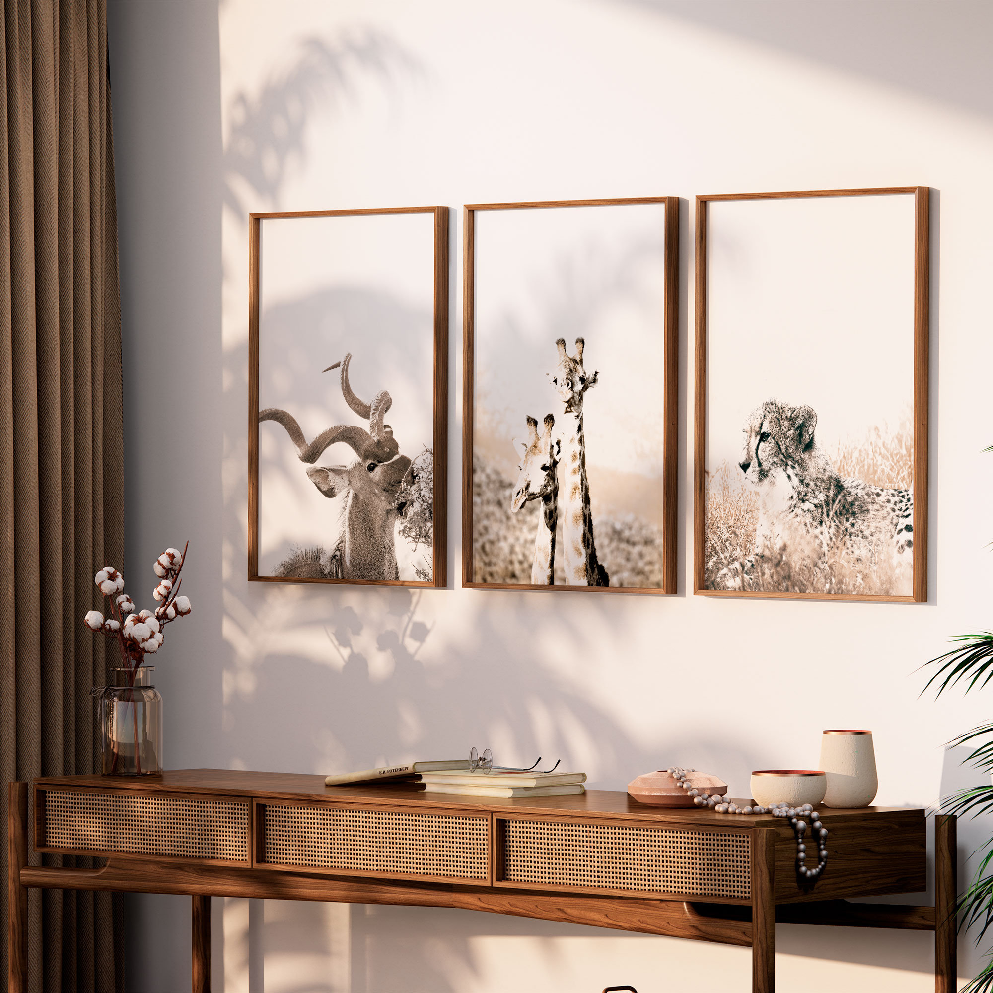 Printable Kudu Art Print. Kudu Wall Art for Living Room Decor. Best ...