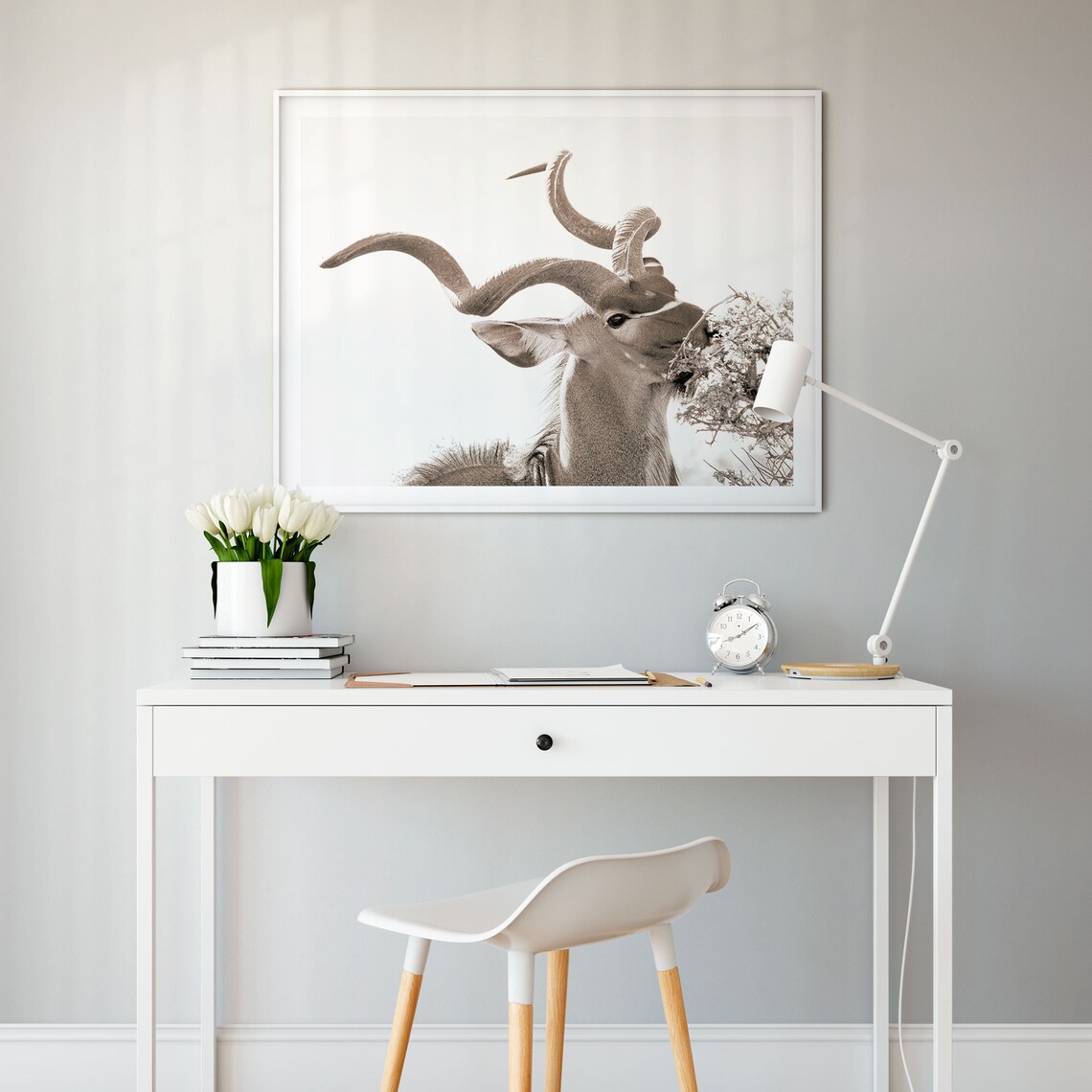 KUDU Art Print Digital Download African Animals Best African | Etsy