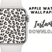 Apple Watch Wallpaper, Watch Background, Leopard Print Apple Watch ...
