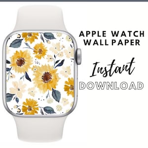 Daisy Watch Wallpaper, Daisy Prints, Watch Background, Apple Watch ...