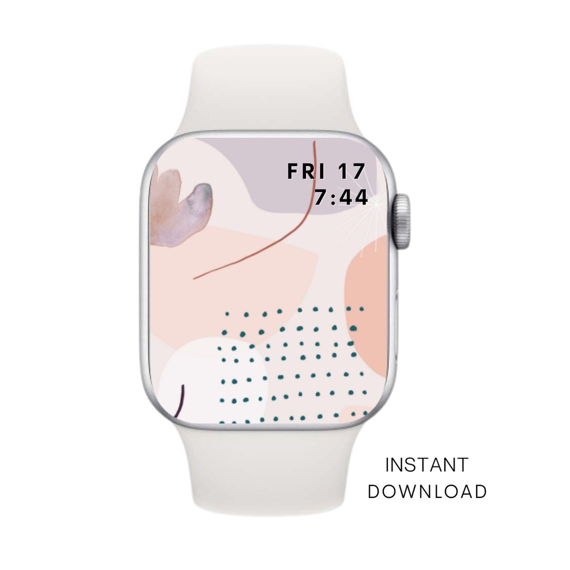 Apple Watch Wallpaper Watch Background Modern Apple Watch - Etsy
