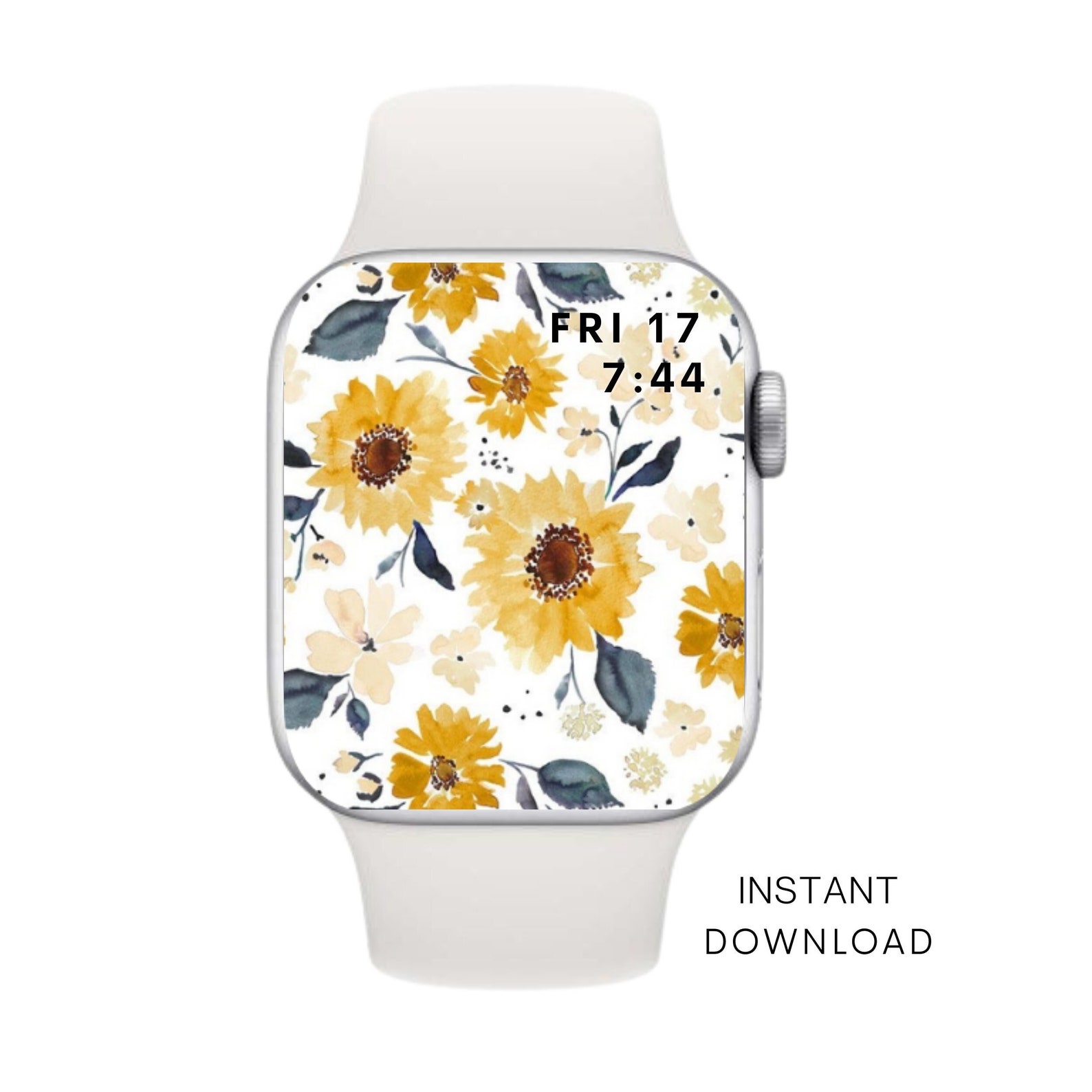 Daisy Watch Wallpaper Daisy Prints Watch Background Apple - Etsy