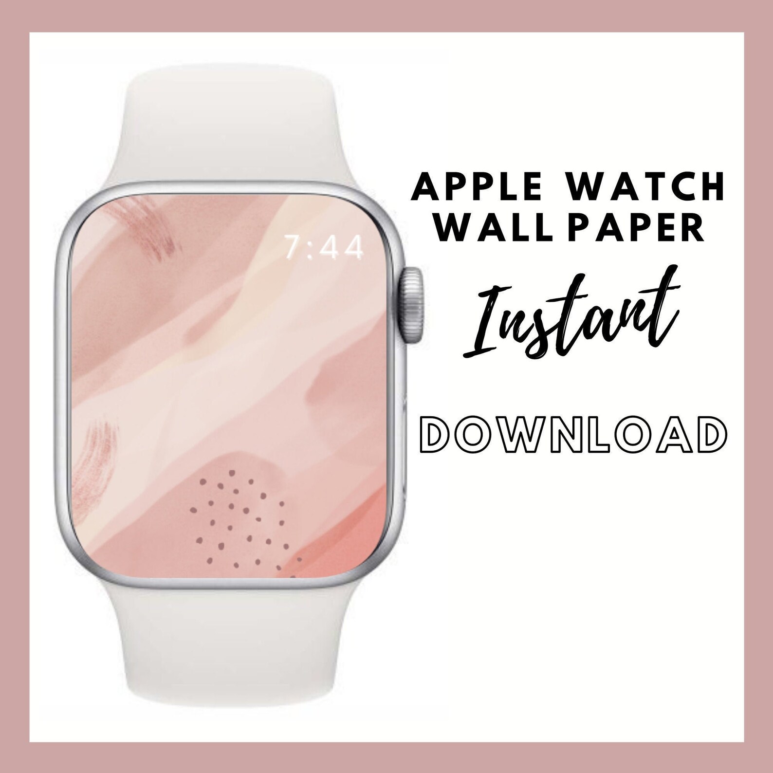Apple Watch Wallpaper Watch Background Modern Apple Watch - Etsy