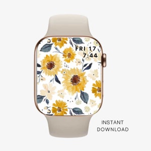 Daisy Watch Wallpaper, Daisy Prints, Watch Background, Apple Watch ...