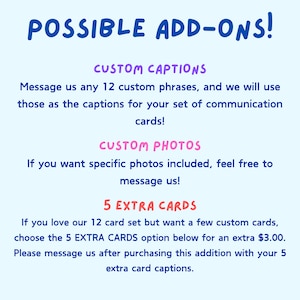 Silly Cat Themed Communication Cards (AAC, Nonverbal Aid, Autism ...