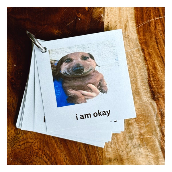 Communication Cards Frog - Etsy