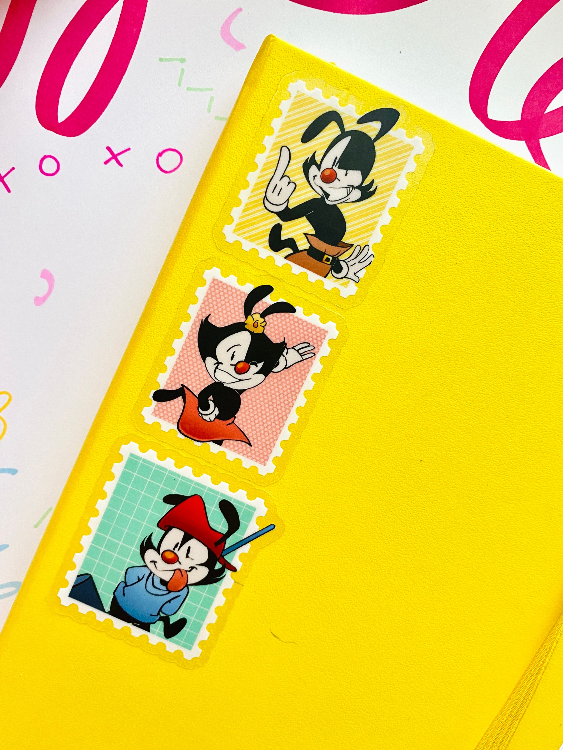 The Animaniacs Clear Stamp Stickers// Stationary Digital Art | Etsy