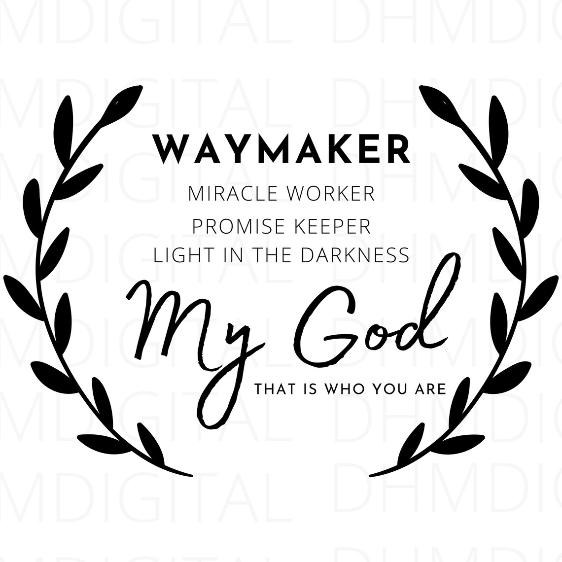 Waymaker SVG, PNG, JPG File - Etsy