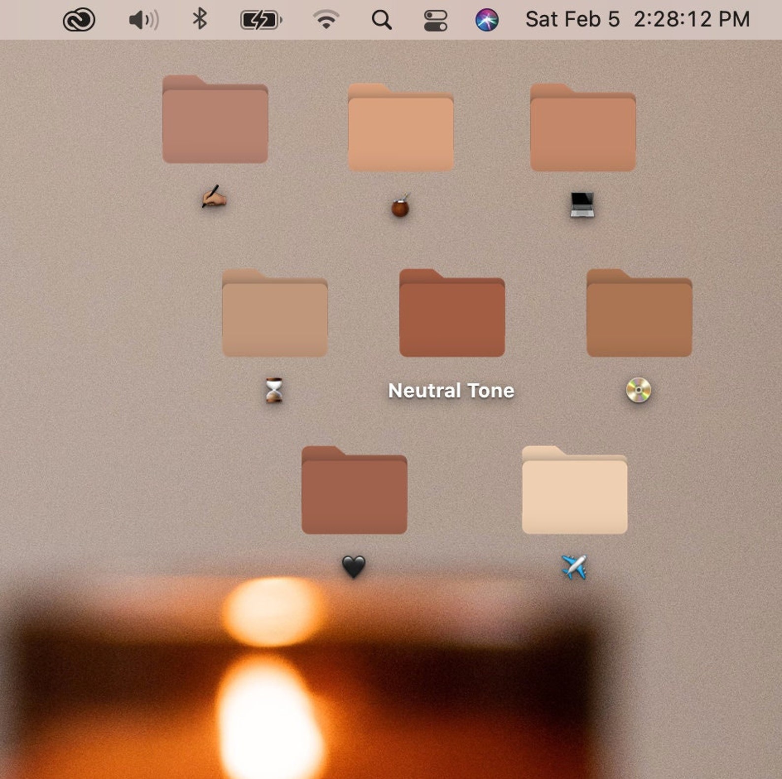 Neutral Tone Desktop Icons INSTANT DOWNLOAD Desktop Mac - Etsy