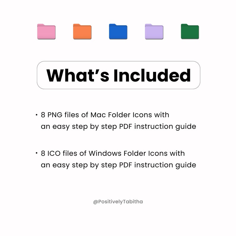 Fall Tone Folder Desktop Icons INSTANT DOWNLOAD Fall | Etsy
