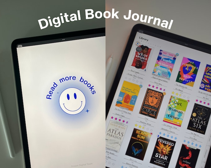 Digital Book Journal iPad Journal for Goodnotes and Notability ...