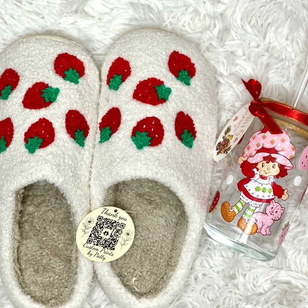 Santa Slippers - Etsy