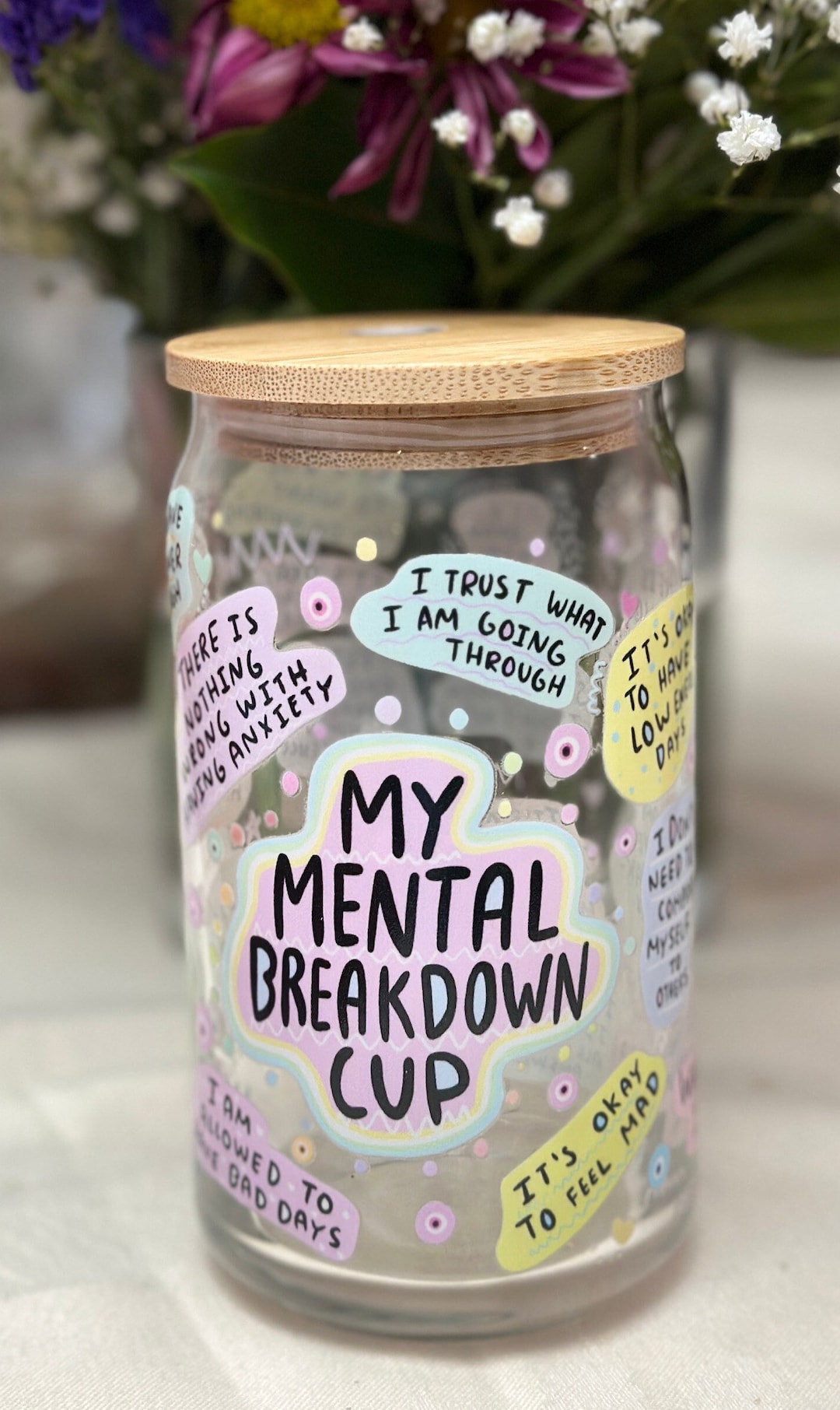 My Mental Breakdown Cup/mental Health Awareness/empower - Etsy
