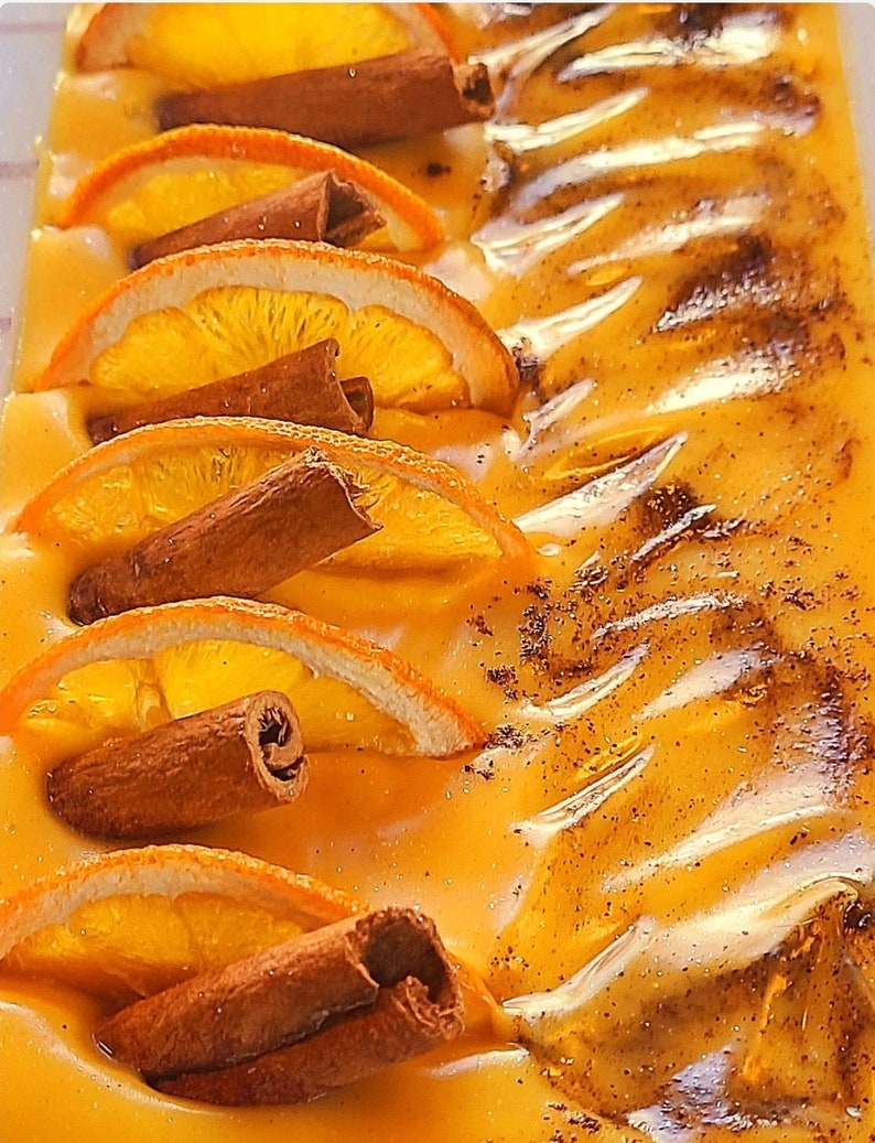 Spiced Citrus Herbal Cold Process Handmade Soap With Orange Essential ...