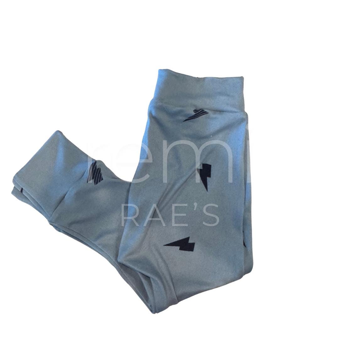 Blue Lightning Bolt Joggers 2-3T Ready to Ship, Lightning Pants, Boy ...