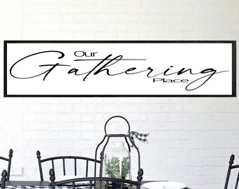 Gathering Room Sign | Etsy