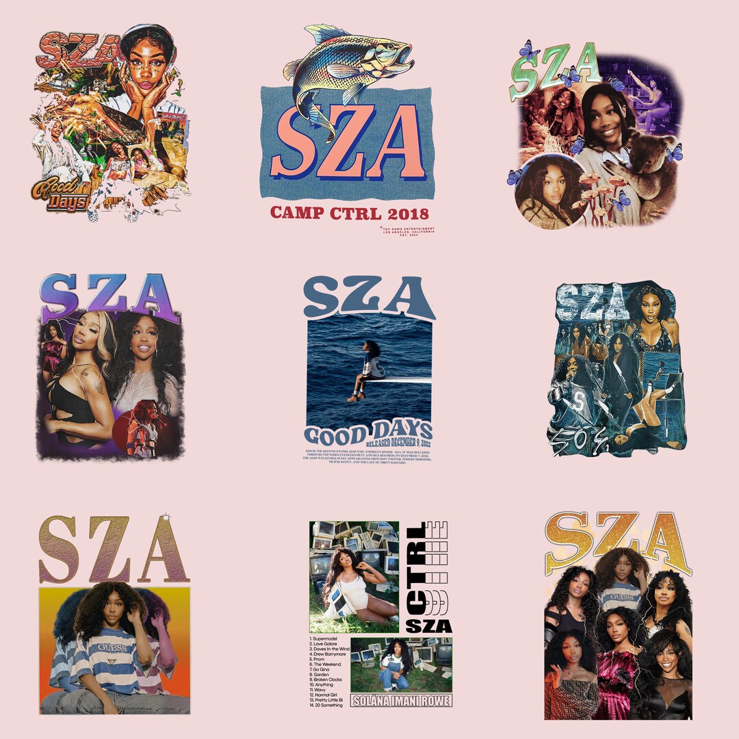 SZA Vintage Png, Good Days Sza Png, SZA Bootleg Png, Gift for Fan ...