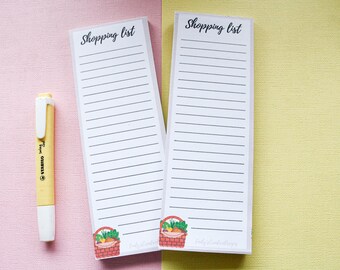 Magnetic Grocery List Notepad - Etsy