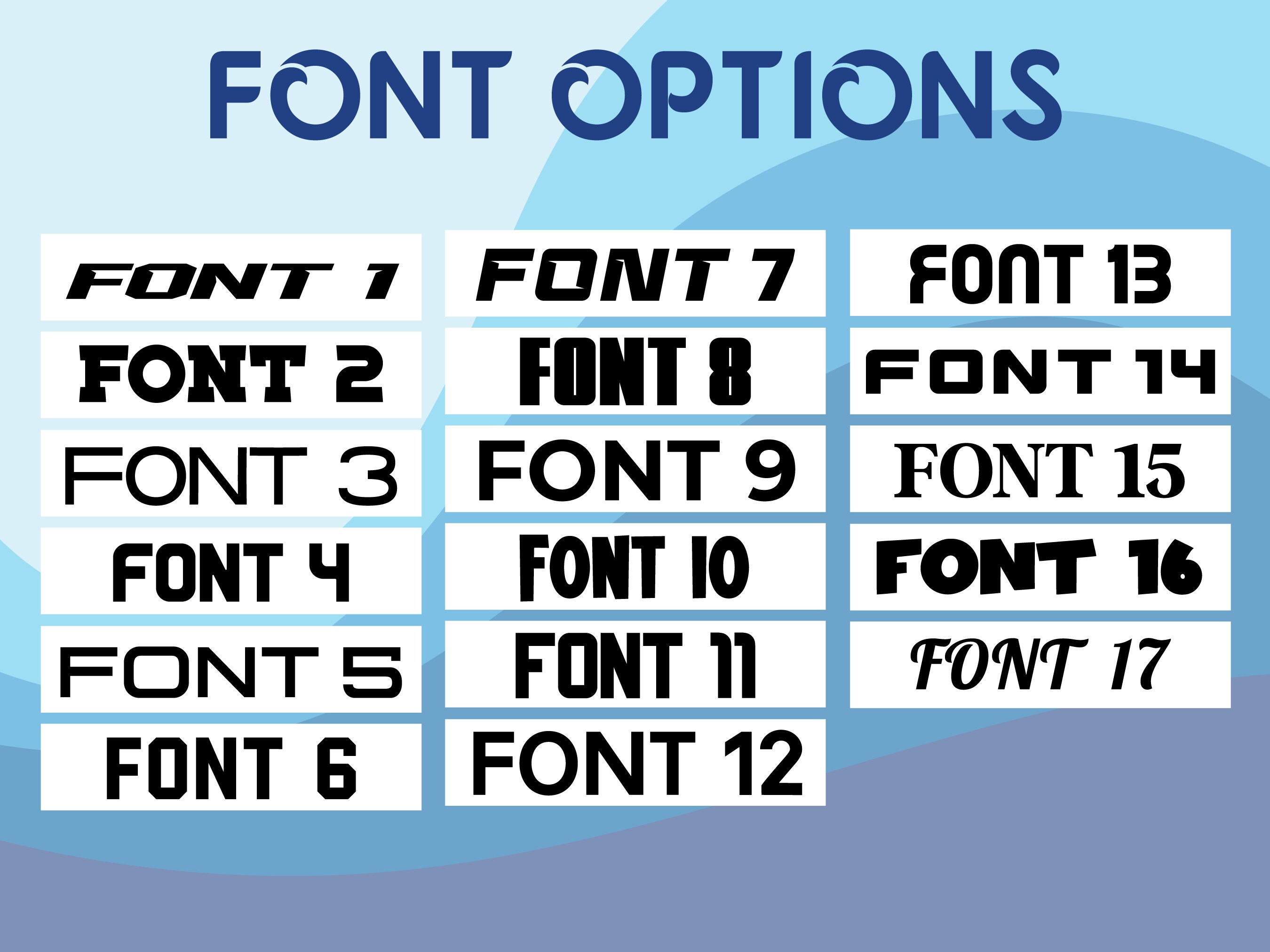 Set of 2 - Custom Made Watercraft Registration Numbers - 31 Size ...