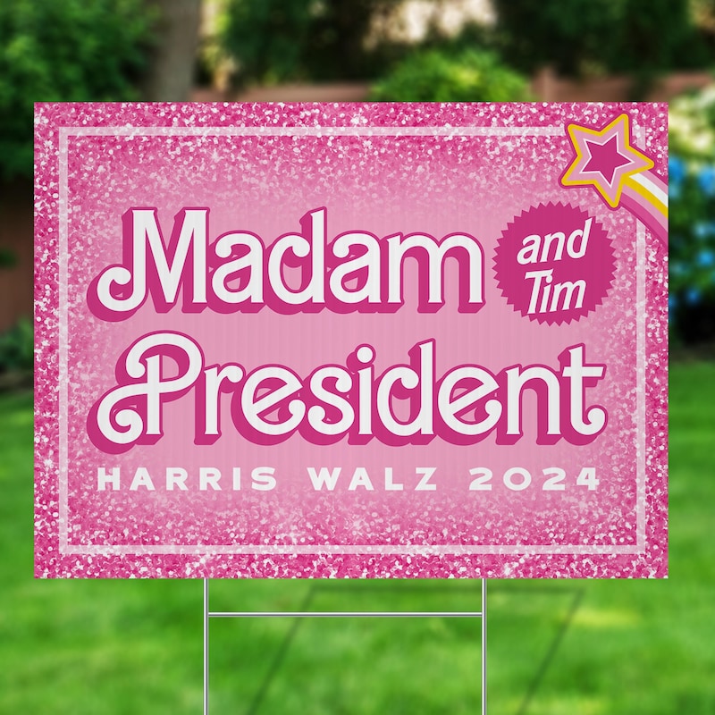 Madame President Yard Sign - Etsy