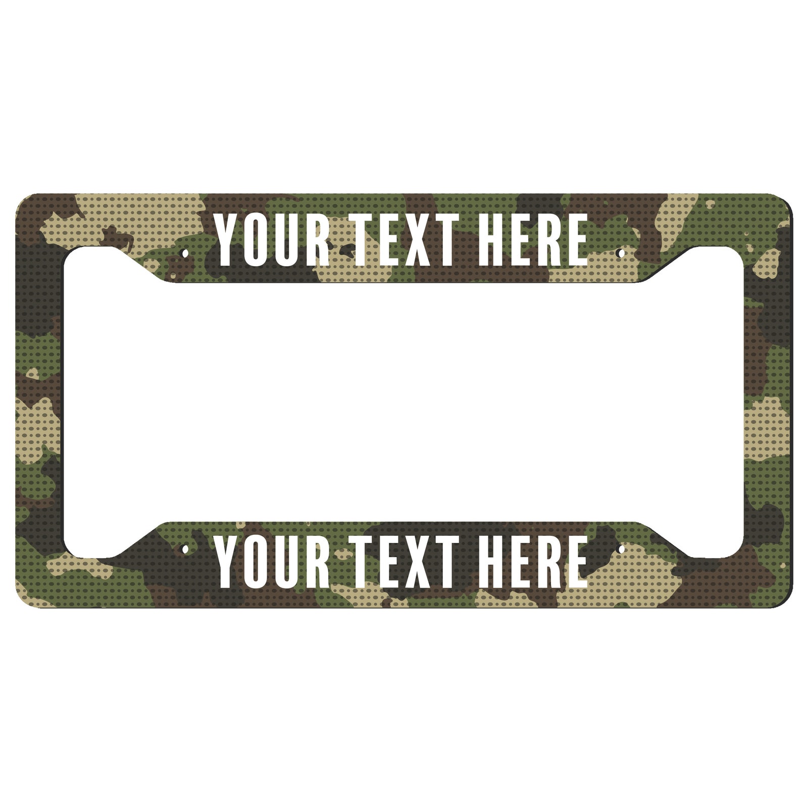 Custom License Plate Frame Personalized License Plate Frames - Etsy