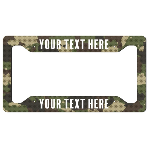 Custom License Plate Frame Personalized License Plate Frames for Cars Funny Gray Black Cute License Plate Holders for Front and Back Etsy UK