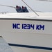 Set of 2 - Custom Made Watercraft Registration Numbers - 31 Size ...