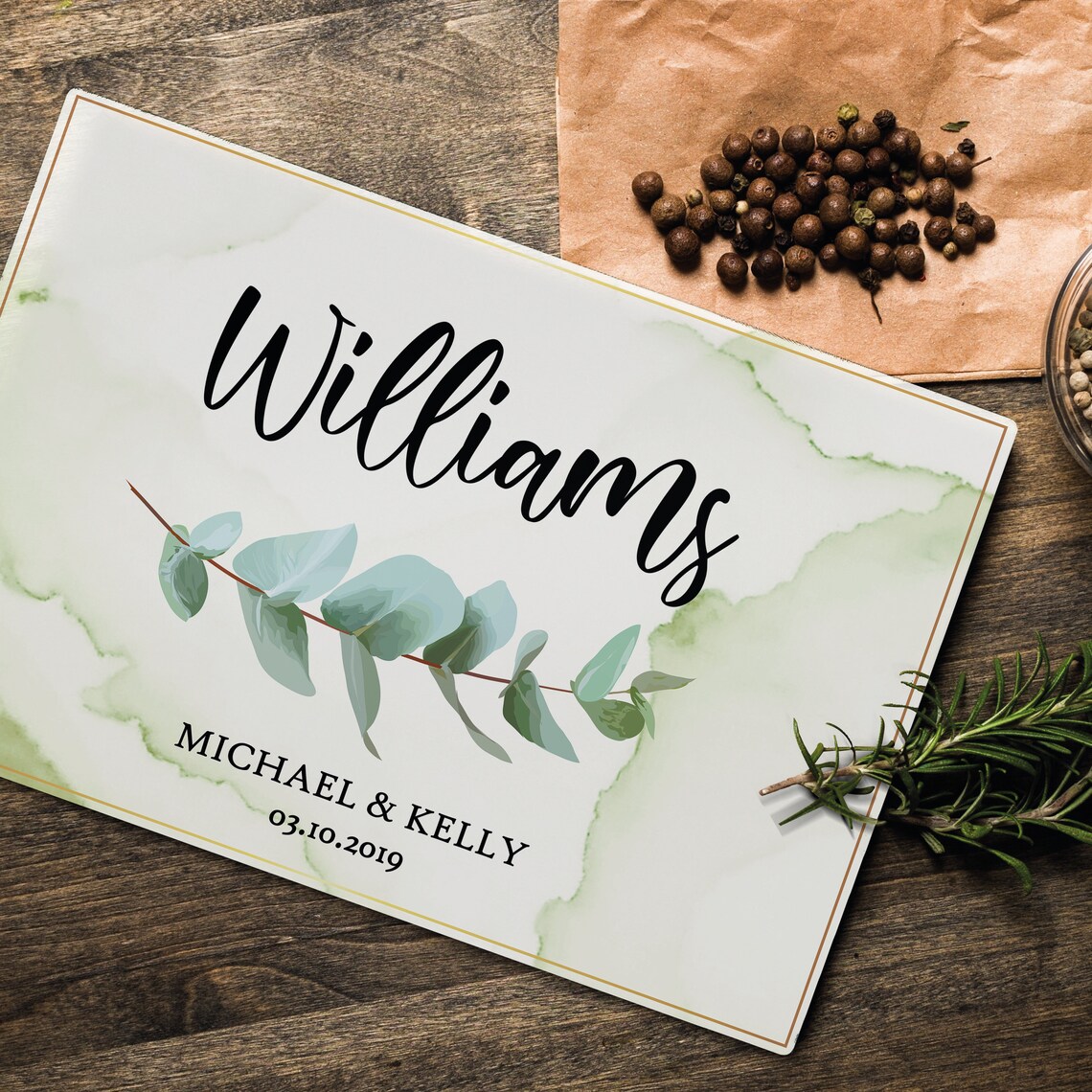 Personalized Glass Cutting Board 12 Designs 2 Sizes - Etsy