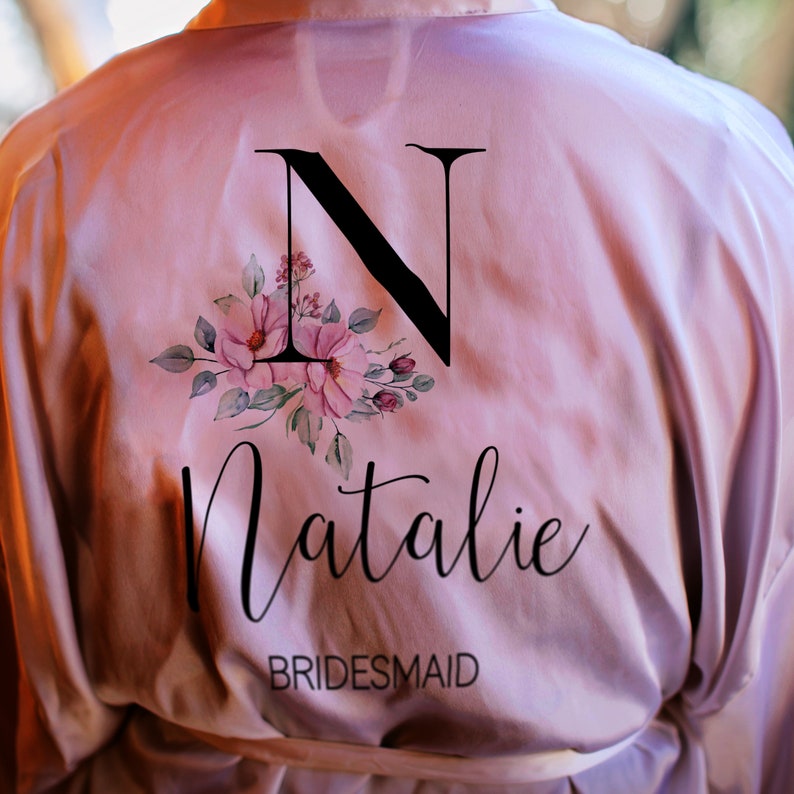 Personalized Bridesmaid Robes Bridesmaid Gifts 3 Colors & - Etsy