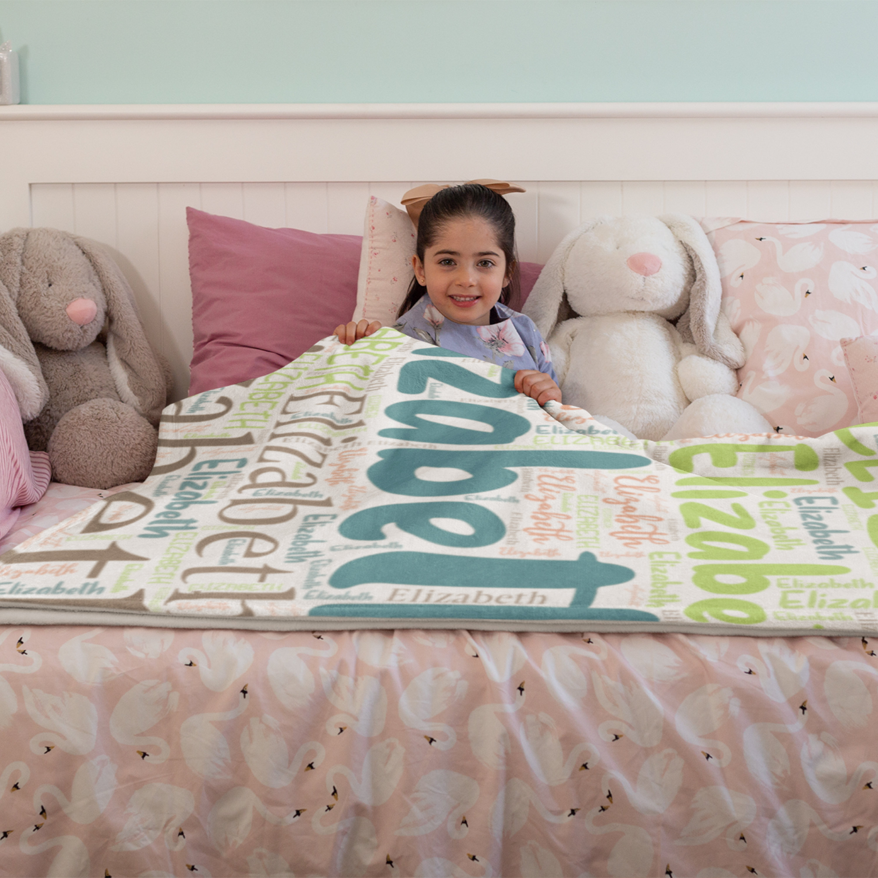 Personalized Blanket for Kids Baby 30 X 40 10 Colors & 3 - Etsy
