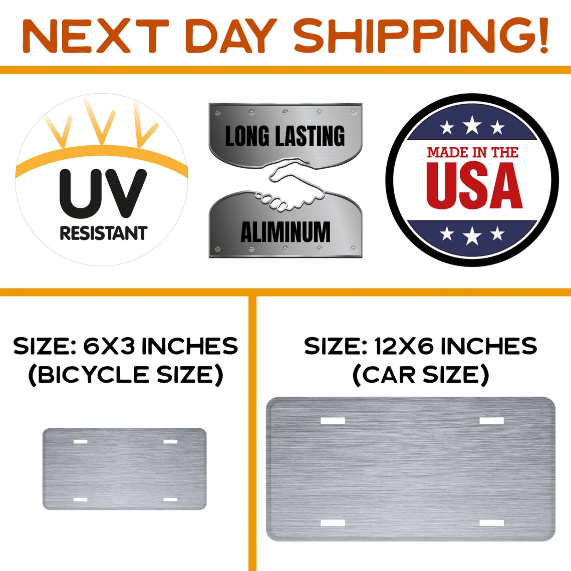 Custom License Plate Custom Car Tags Personalized Plate - Etsy