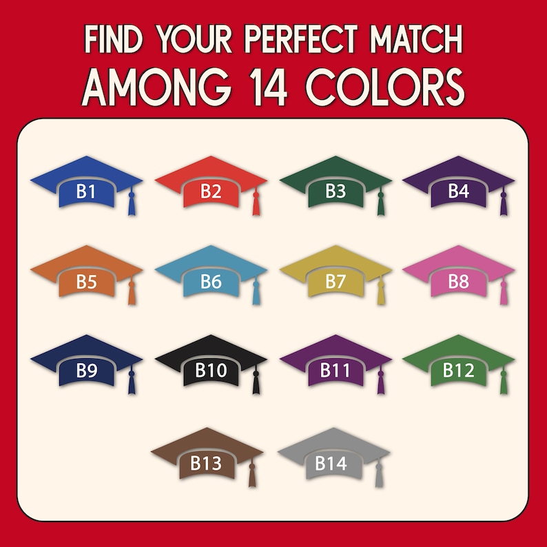Custom Grad Face Fans With Handles, 14 Color Options - Class of 2026 ...