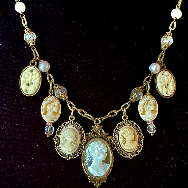 Cameo Jewelry - Etsy