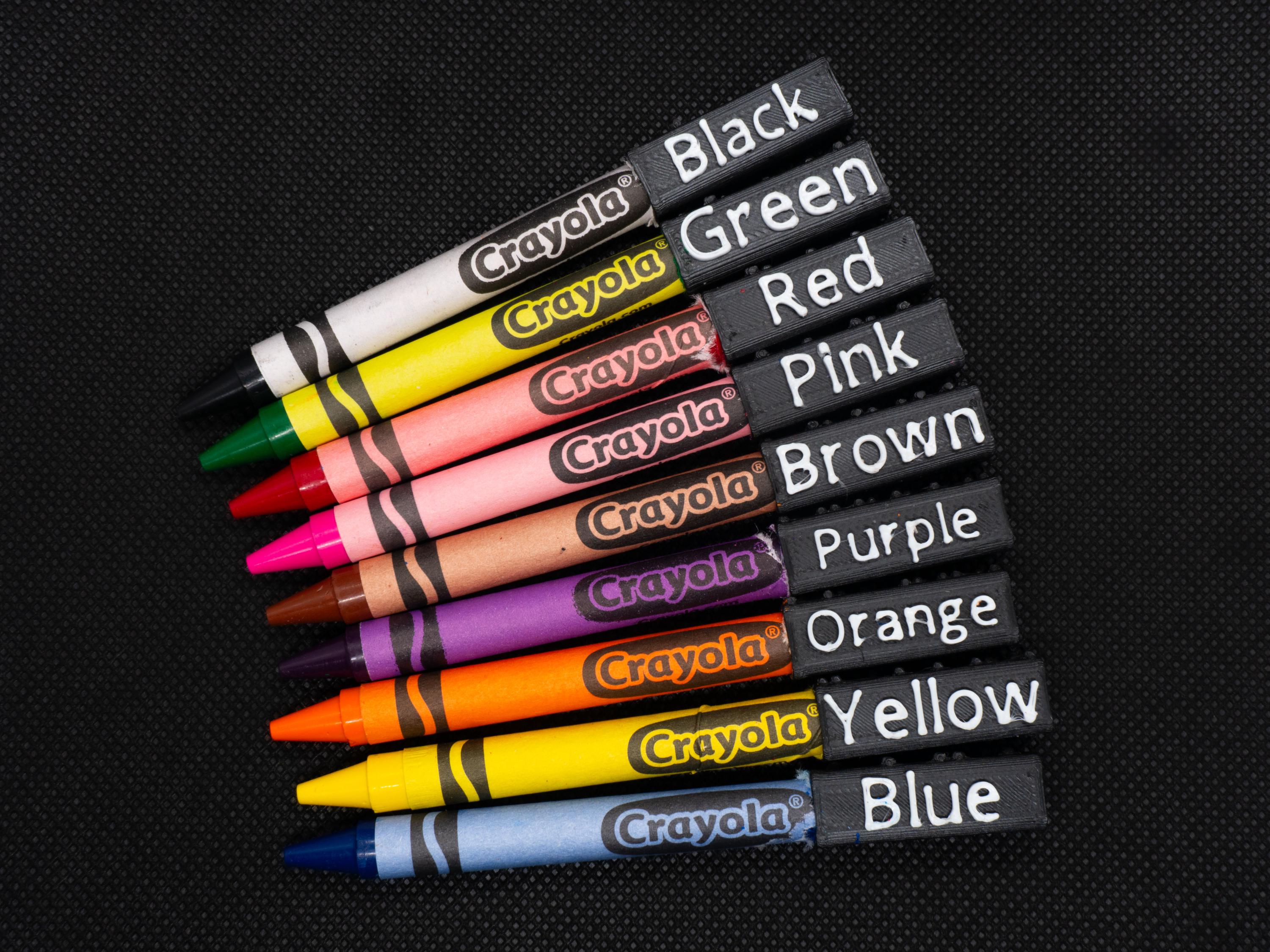 Braille Crayon Tips for Blind and Visually Impaired - 3D Printed Crayon ...